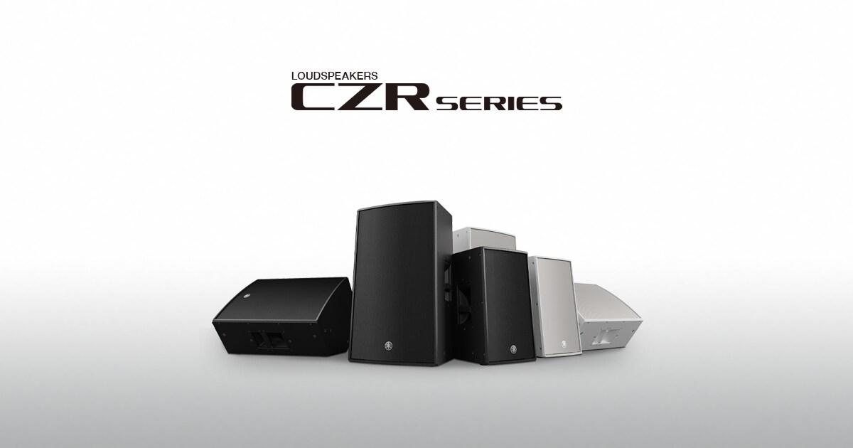 CZR Series - Overview - Speakers - Products - Portable PA - Audio - Yamaha - Malaysia