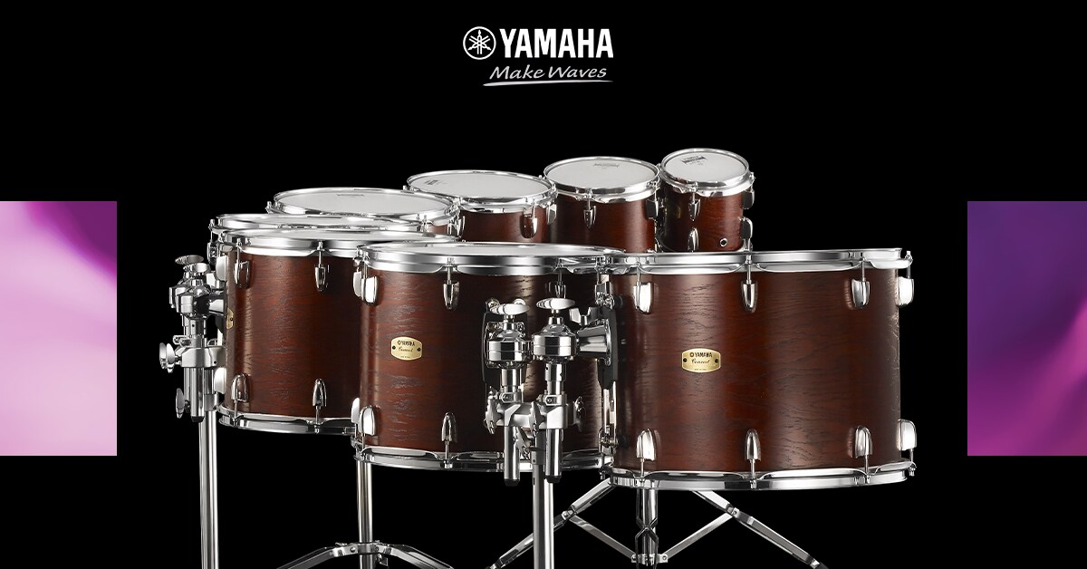 Tom Toms - Products - Percussion - Yamaha - Malaysia