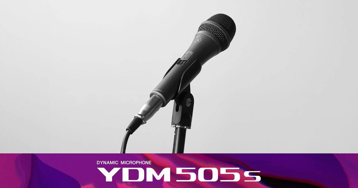 YDM505S - Overview - YDM Series - Microphones - Products - Audio - Yamaha - Business - Malaysia