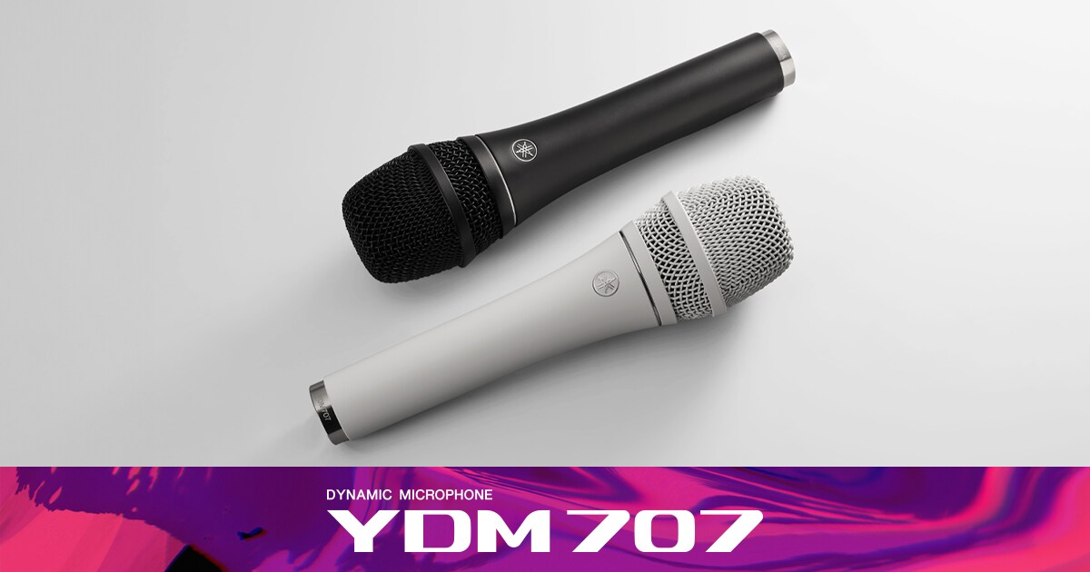 YDM707 - Overview - YDM Series - Microphones - Products - Audio - Yamaha - Business - Malaysia