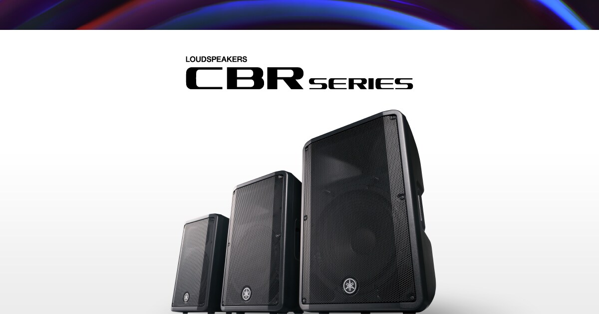 CBR Series - Specs - Speakers - Products - Portable PA - Audio - Yamaha - Malaysia