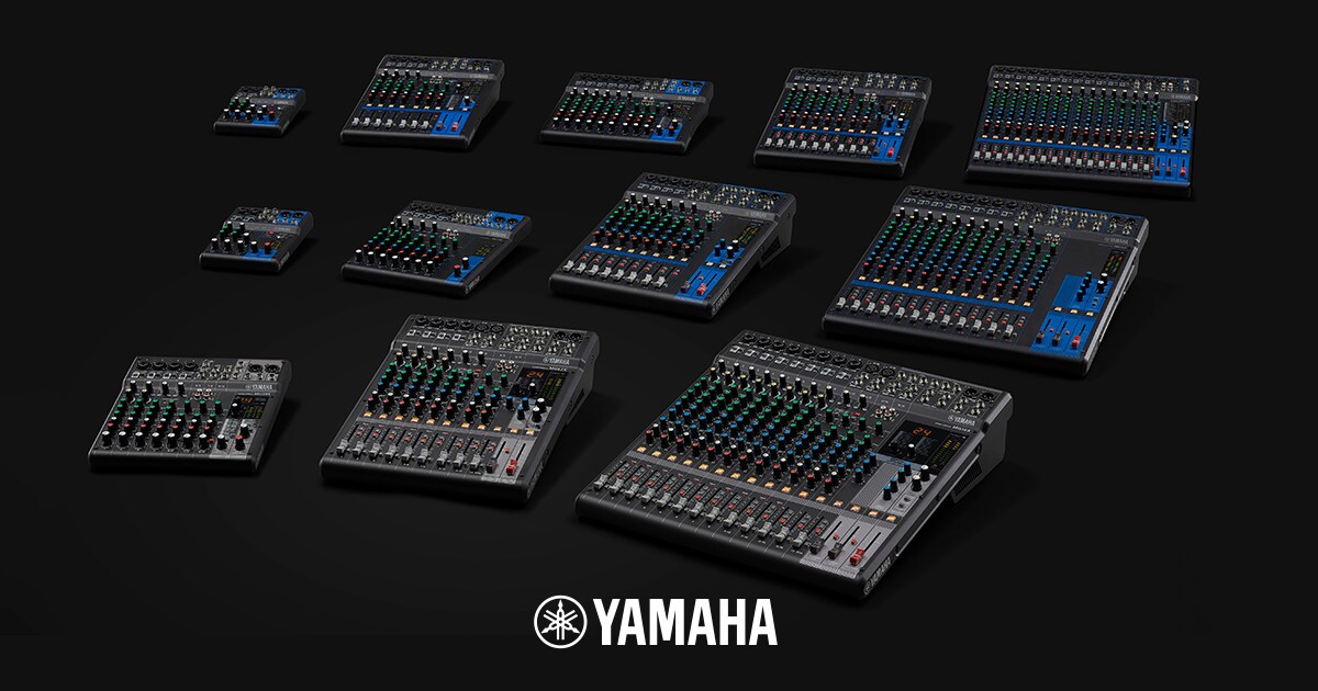 Mixers - Products - Portable PA - Audio - Yamaha - Malaysia